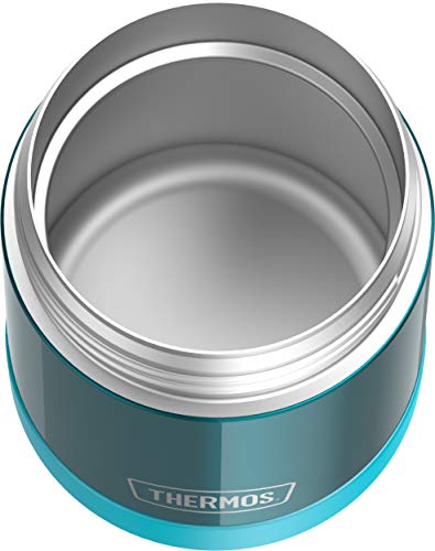 THERMOS FUNTAINER 10 Ounce Stainless Steel Vacuum Insulated Kids Food Jar, Teal