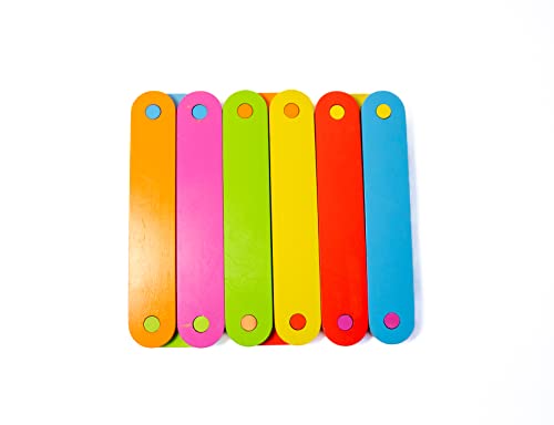 Wood Balance Beam Set for Children - Montessori Toddler Obstacle Path with Stepping Stones