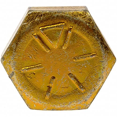 Cap Screw | Hex Head | 3 Pieces | Grade 8 | 3/4-16 x 3-1/2 In. | Gold | Steel