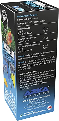 Microbe-Lift THERAPH16 TheraP Fish Care Treatment for Freshwater and Saltwater Home Aquariums and Tanks, 16 Ounces