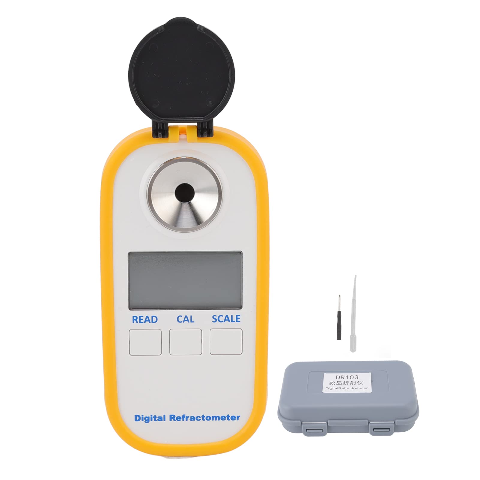 Brixometer Sensitive Portable Refractometer Lightweight Easy to calibrate Honey Pears and Grapes