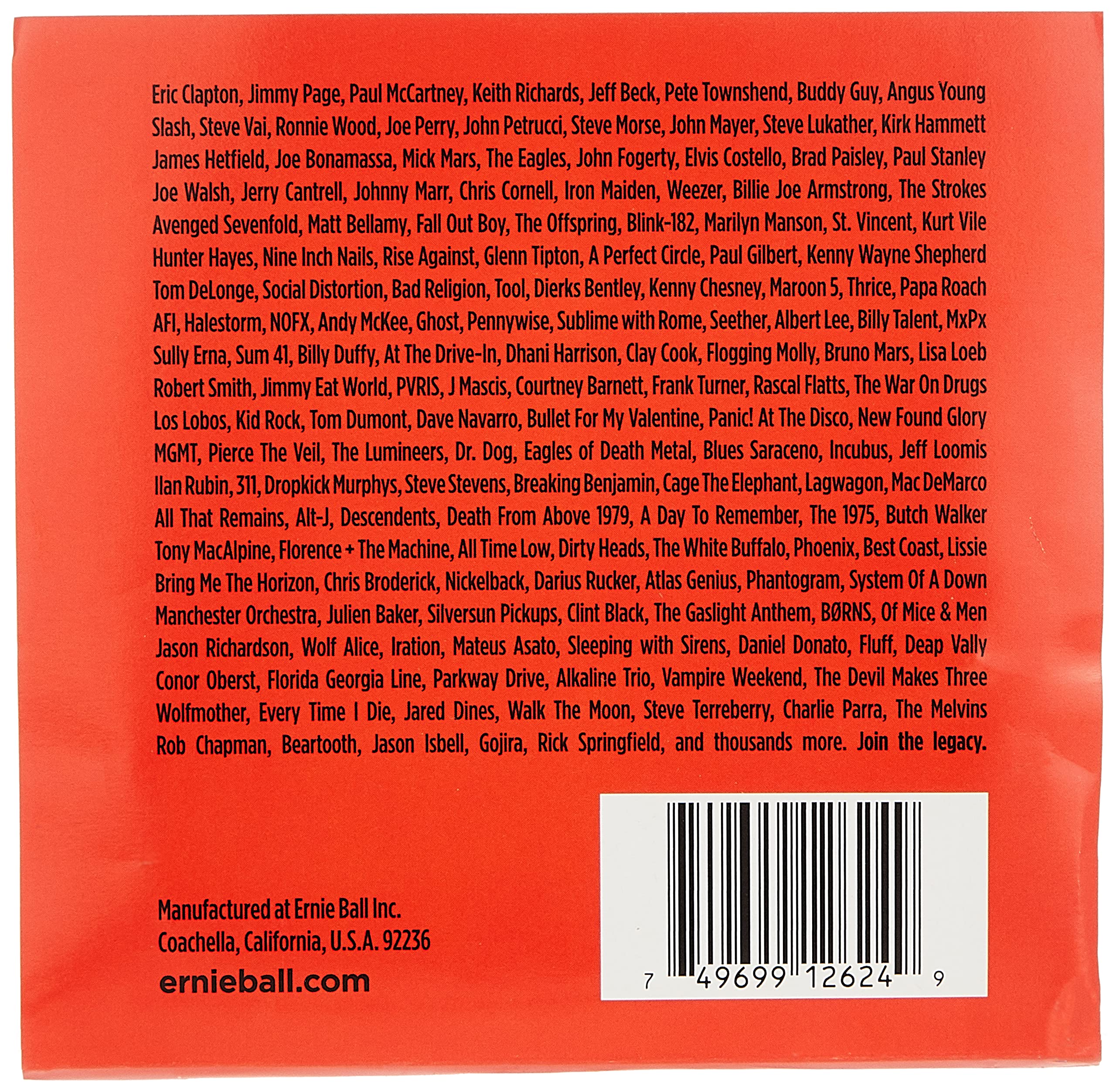 Ernie Ball 8-String Skinny Top Heavy Bottom Slinky Nickel Wound Electric Guitar Strings, 9-80 Gauge (P02624)
