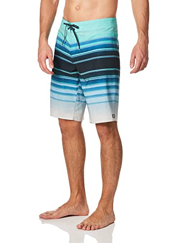 Billabong mens Billabong Men's 20 Inch Outseam Performance Stretch All Day Pro Boardshort, Blue Heather, 32 Board Shorts, Blue Heather, US
