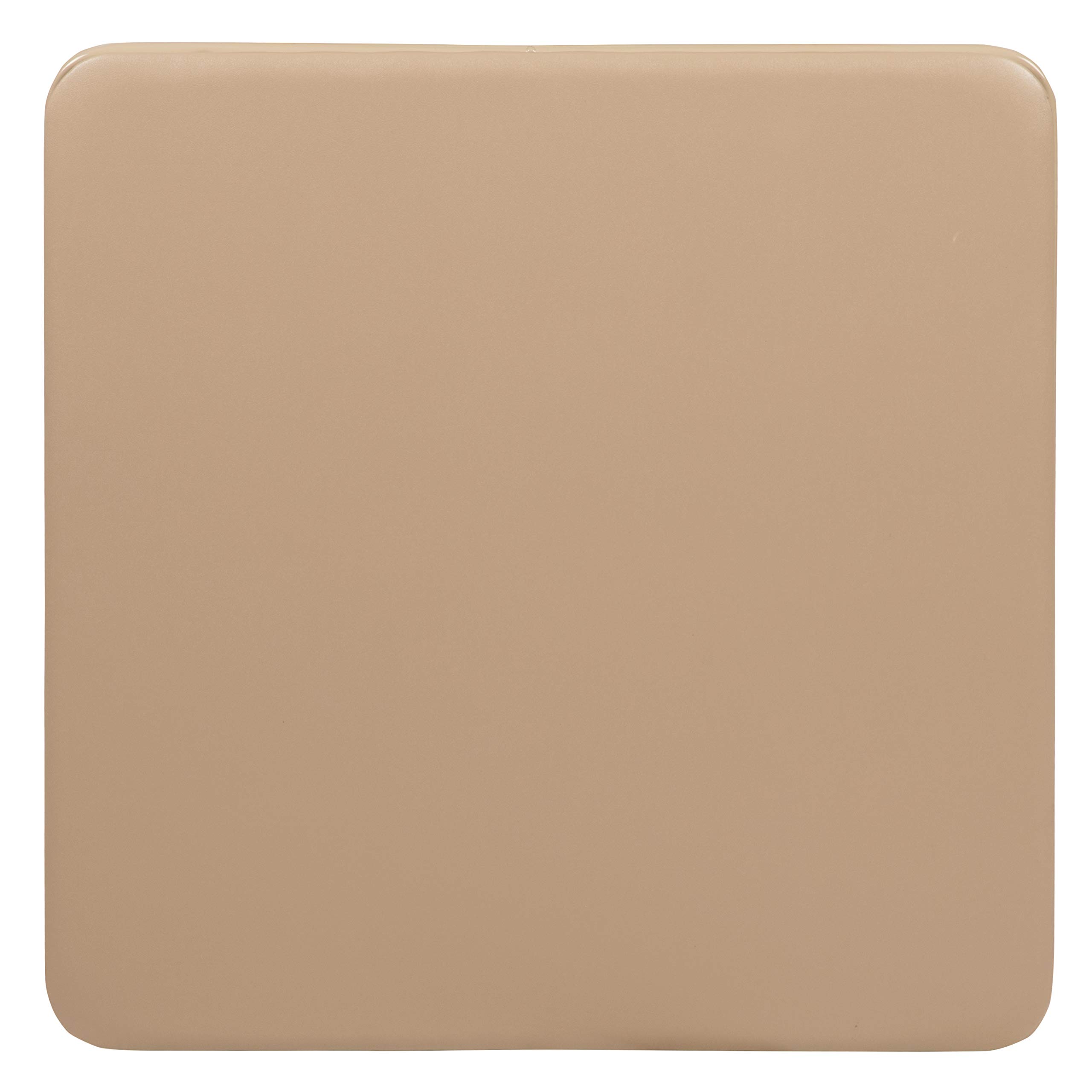 EMMA + OLIVER Kids Tan Folding Game and Activity Table - Toddler Table for Daycare Center