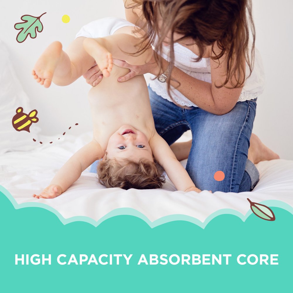 Seventh Generation Baby & Toddler Training Pants, Large Size 3T-4T, 88 count
