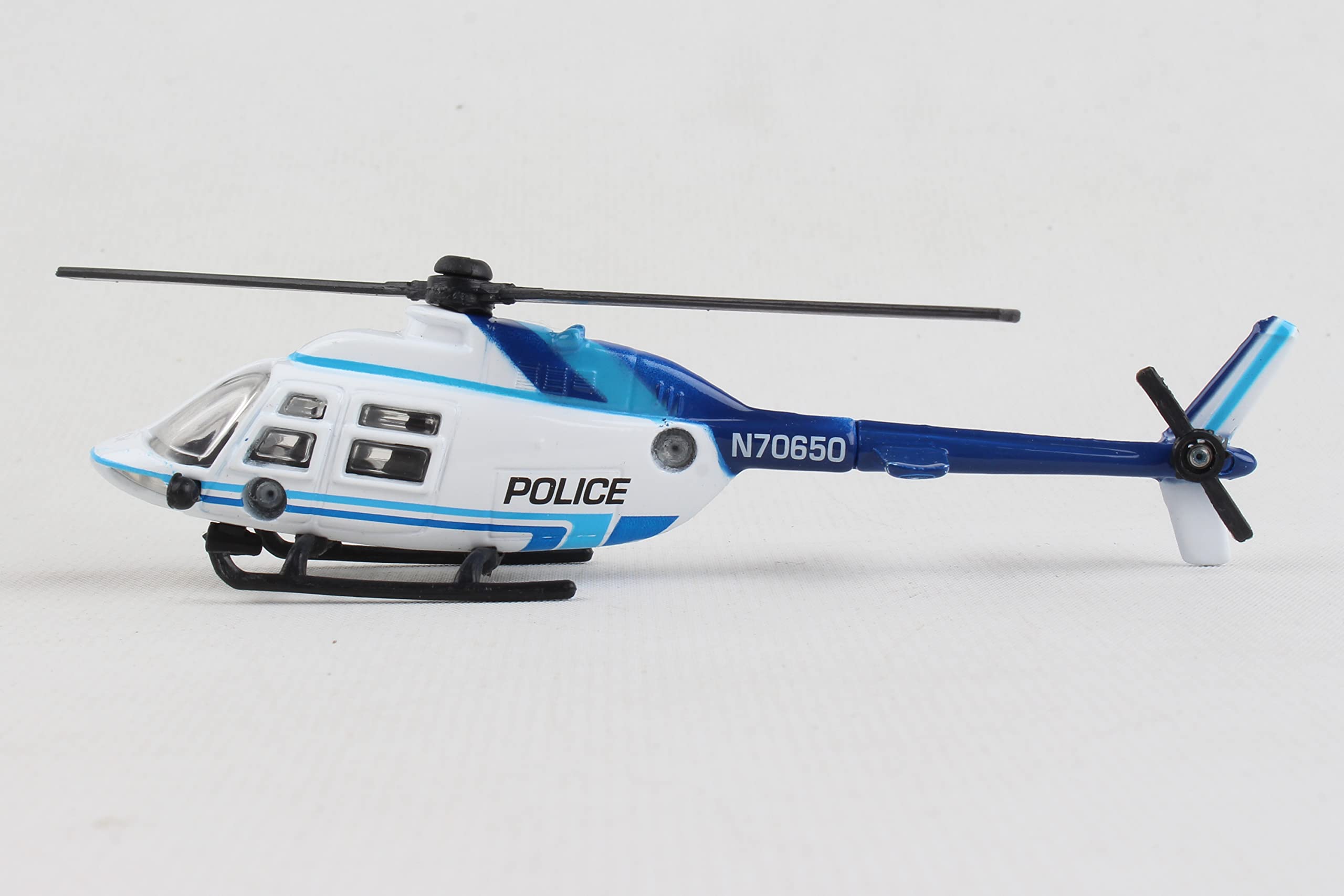 Daron Worldwide Trading Runway24 Police Bell 206 Jet Ranger
