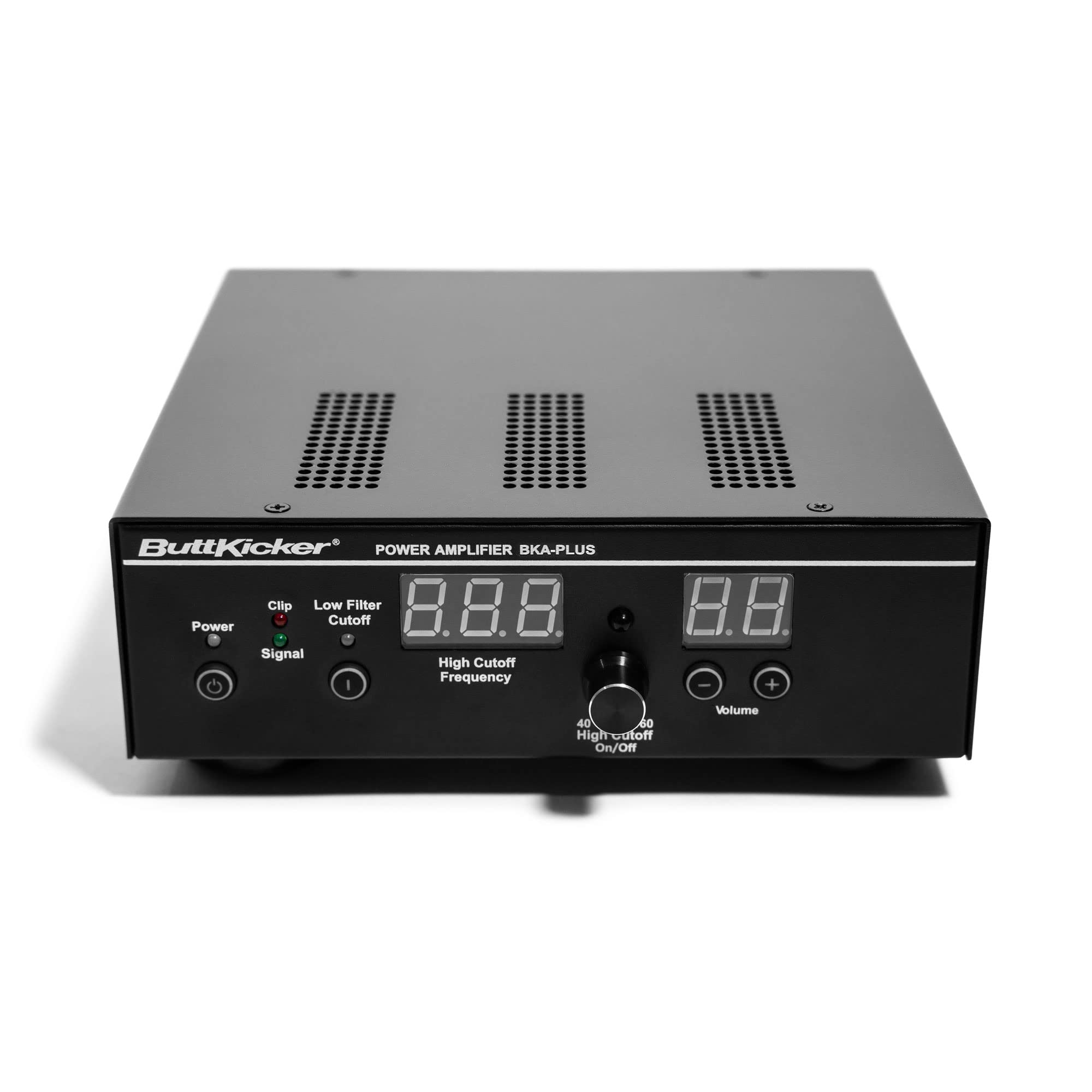ButtKicker Gamer Plus Immersive Haptic Transducer w/ 90 Watt Power Amplifier (BK-GR-Plus)