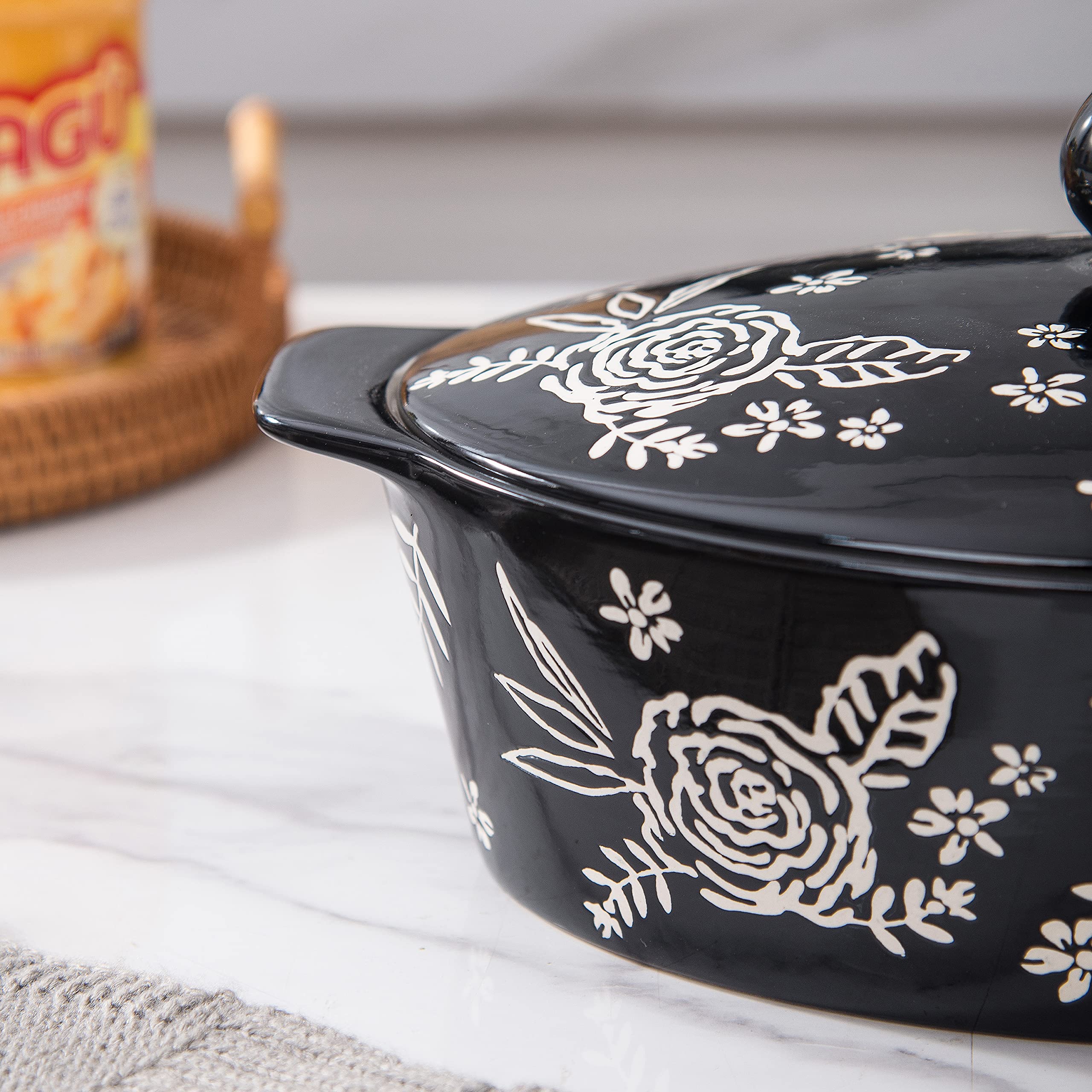Wisenvoy Casserole Dish With Lid Casserole Dish Casserole Dishes For Oven Baking Dishes For Oven Ceramic Baking Dish