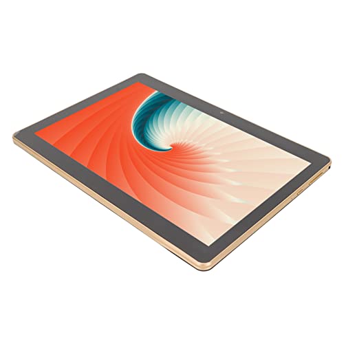BUUA Tablet, 100-240V 10.1 Inch Octa Core CPU Processor Tablet PC for Home for Travel (US Plug)