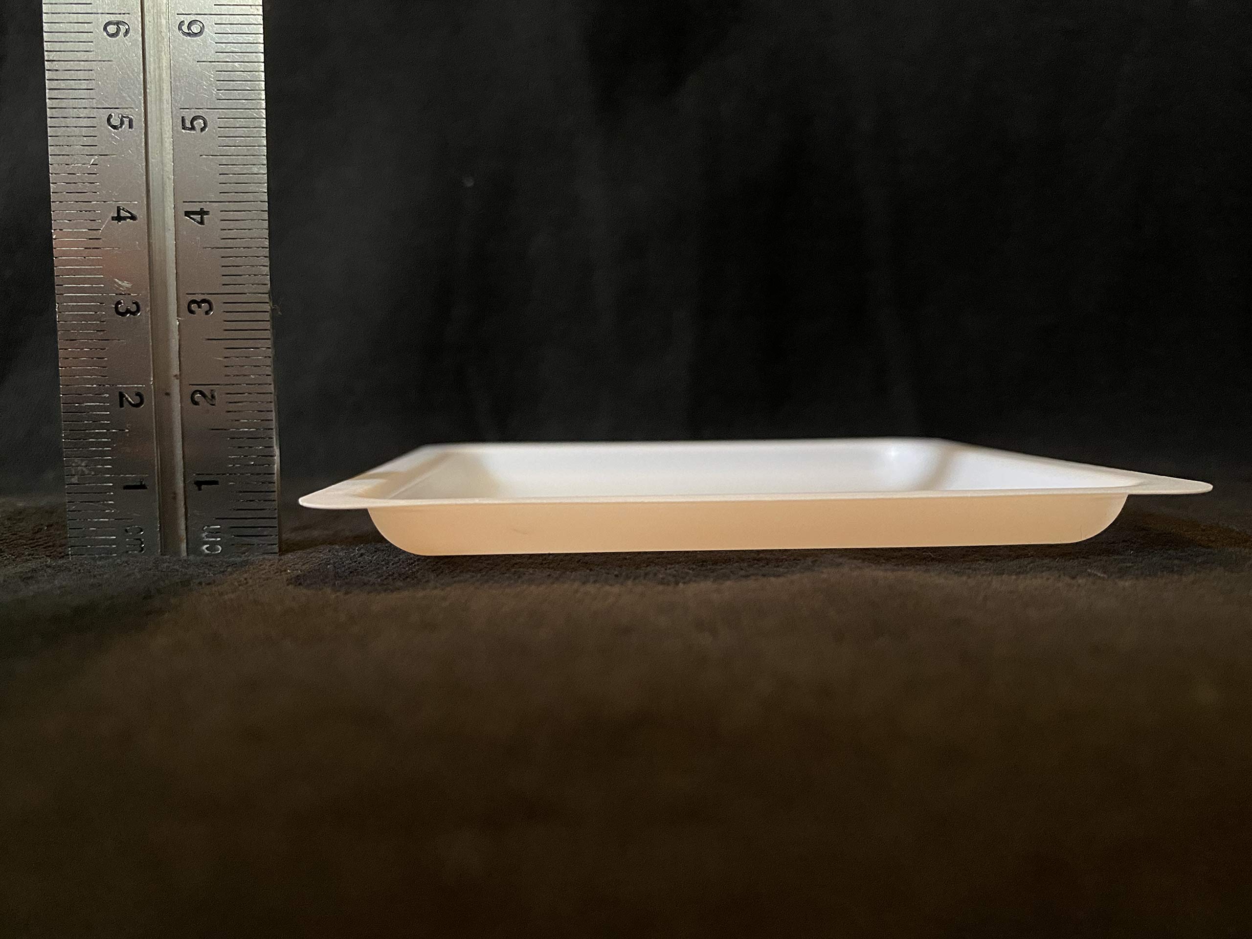 Square Weighing Boats, W-X90-WH-250, 90mm, White, Pack of 250
