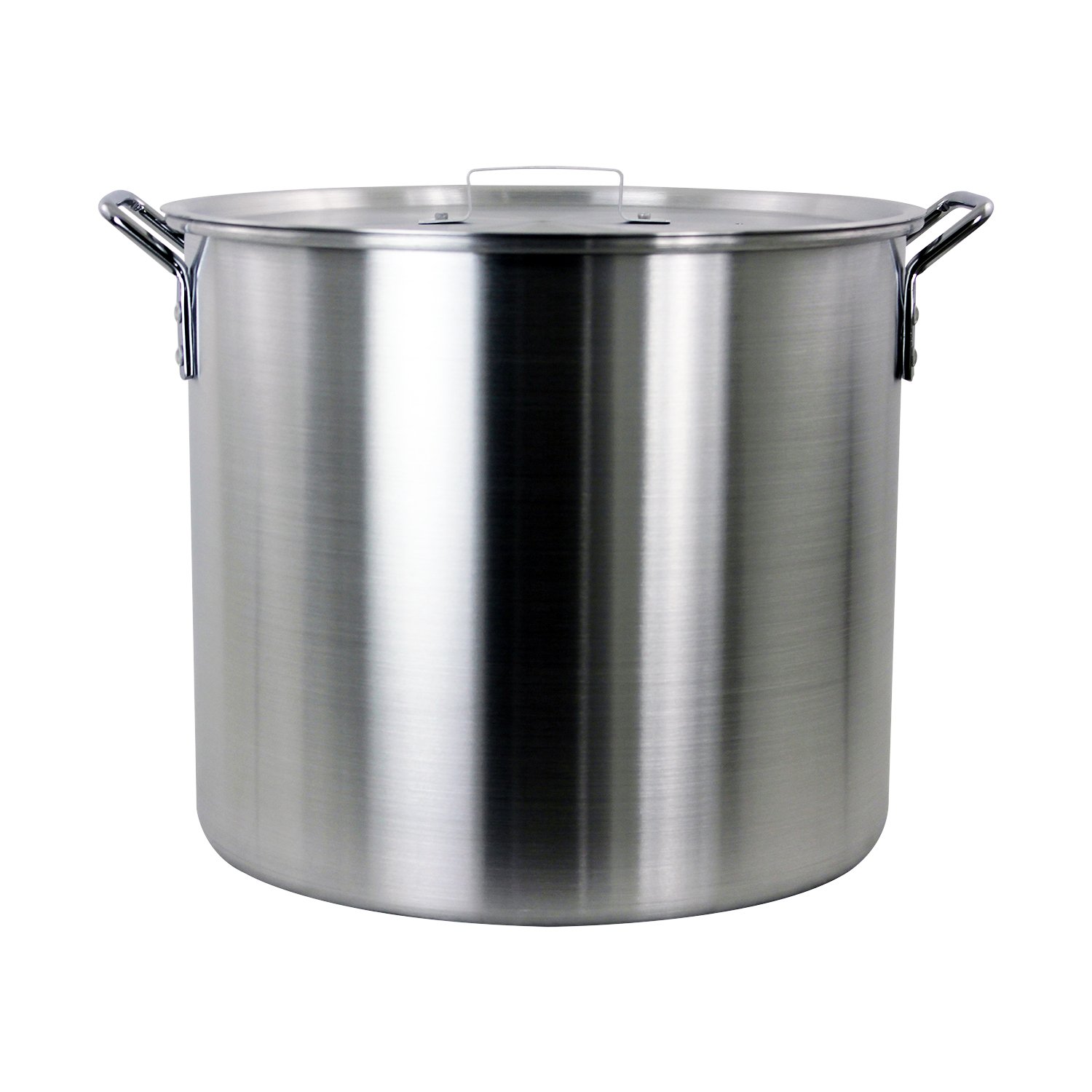 CHARD , Aluminum Stock Pot and Perforated Strainer Basket Set, 42 quart