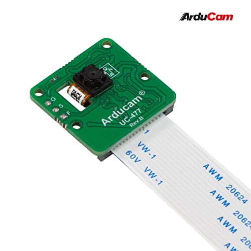 CBHIOARPD Arducam Global Shutter Camera Module for Raspberry Pi, 0.31MP Monochrome OV7251, 3 μm Pixel Size, Plugged into Native MIPI CSI-2