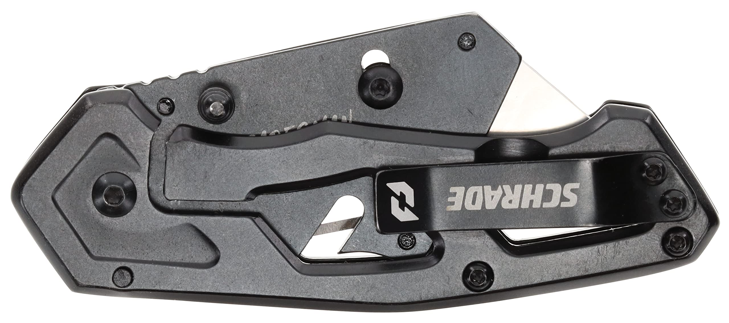 Schrade Delta Class Tradesman Folder 6in with 2.25in Utility Blade and Stainless Steel Handle for EDC and Work