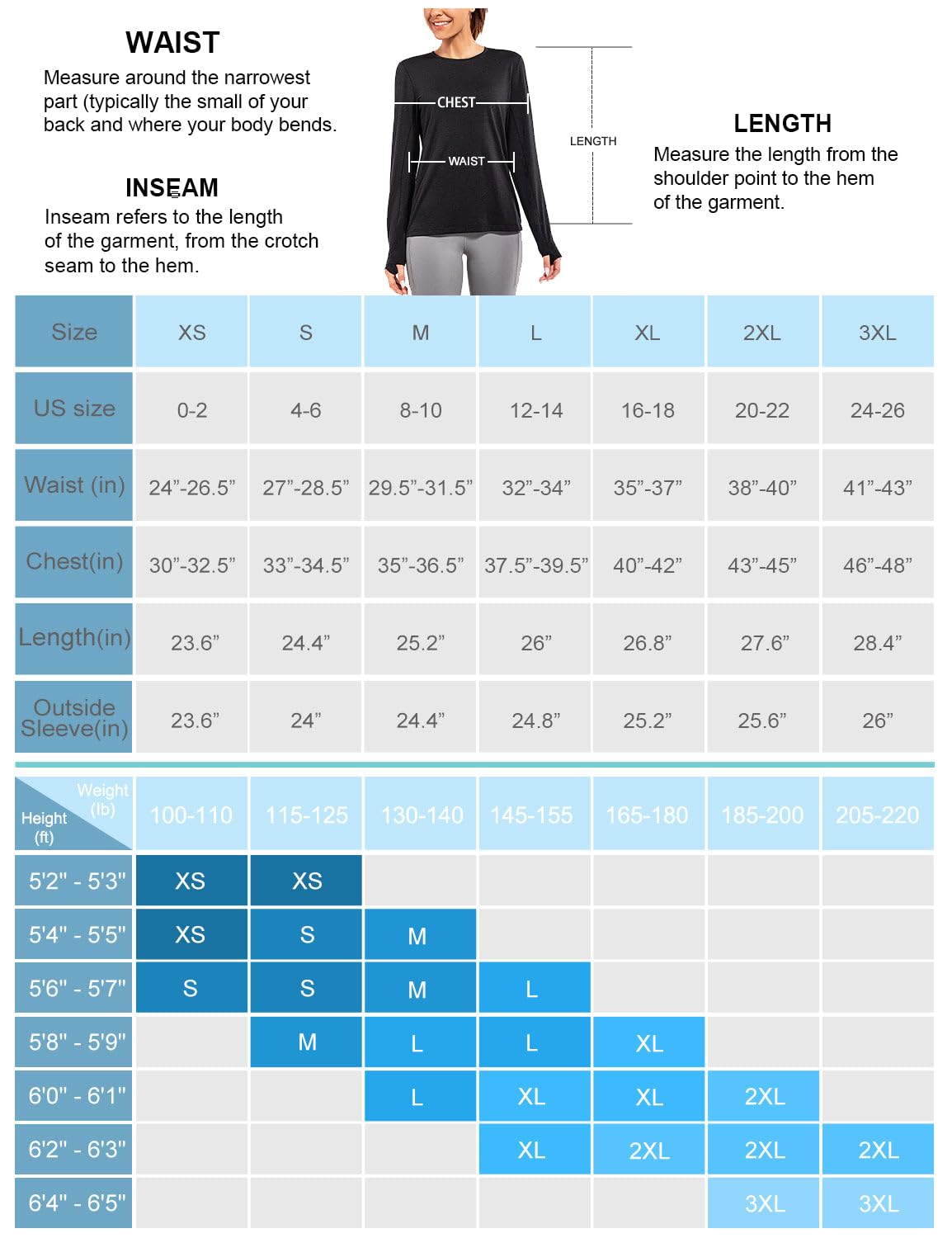 BALEAF Women's Athletic Long Sleeve Workout Shirts Loose Active Tops Running Gym Exercise T-Shirts Thumb Hole Black M