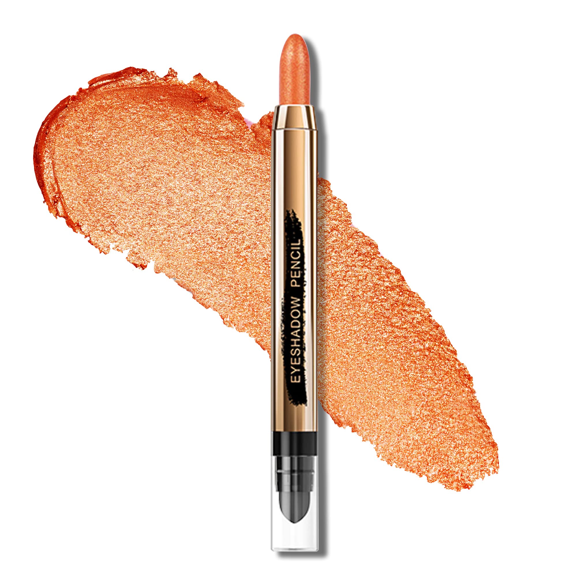 CCbeauty Matte Eyeshadow Stick Set, Cream Eye Shadow Pencil Crayon Eye Brightener Highlighter Makeup Stick Kit, Hypoallergenic Longwear Waterproof Metallic Glitter Eyeliner Makeup, Nude