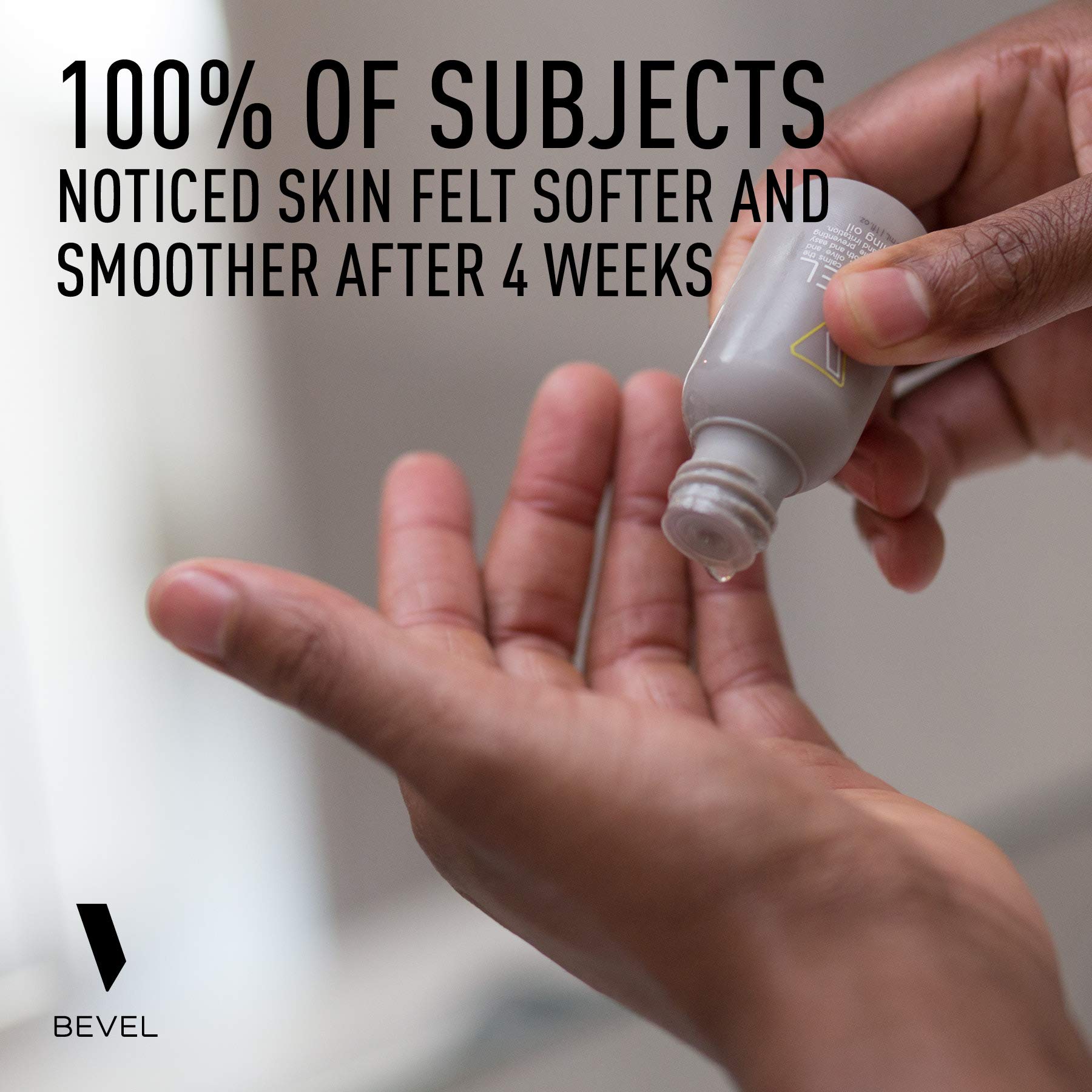 Shaving Kit for Men by Bevel - Starter Shave Kit, Includes Safety Razor, Shaving Brush, Shave Creams, Oil, Balm and 20 Blades. Clinically Tested to Help Prevent Razor Bumps