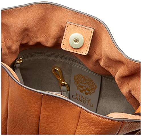 Vince Camuto womens Dario Crossbody, Warm Caramel, One Size US