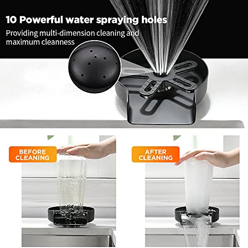 Cup Washer for Sink Glass Washer Cup Rinser for Sink
