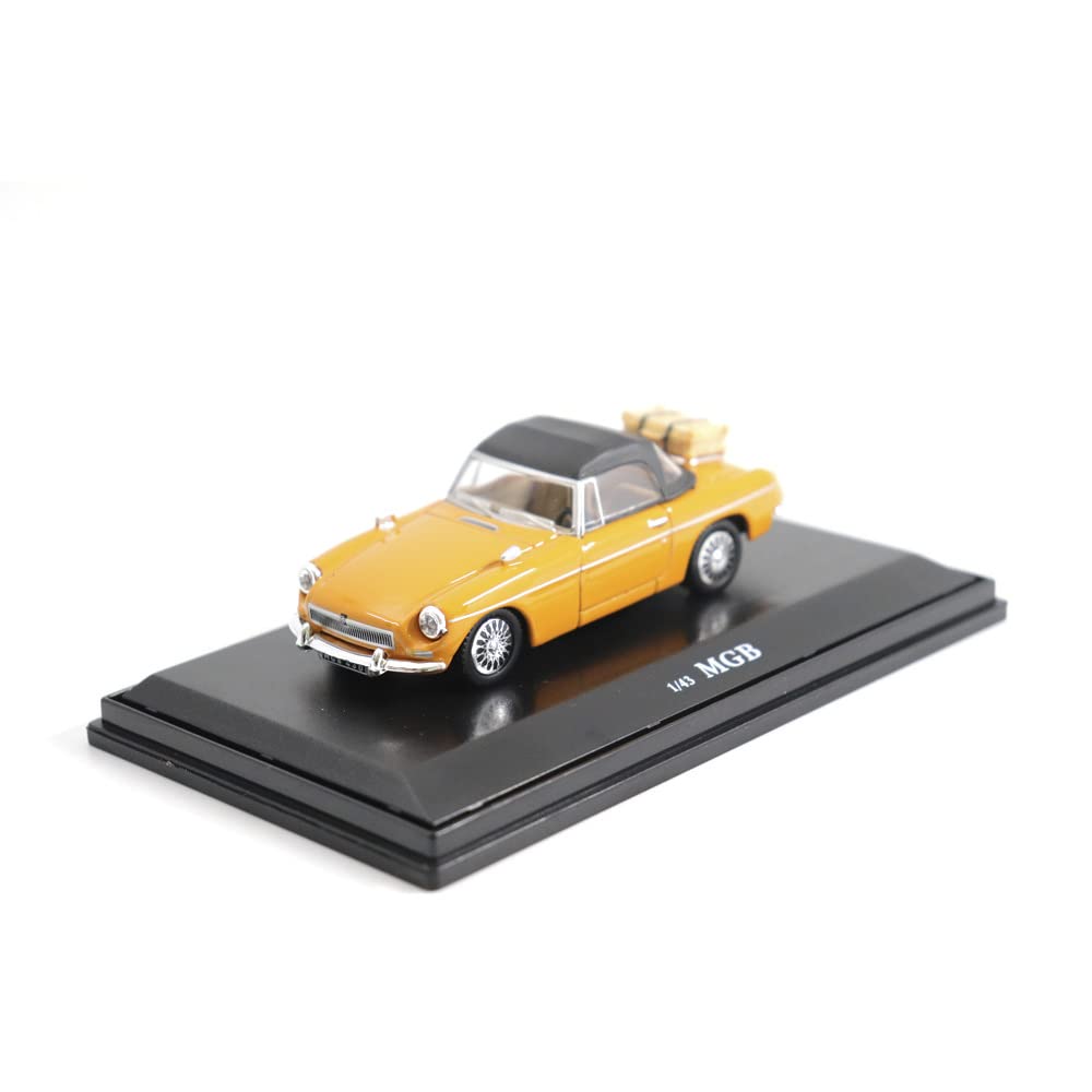 Motor city classics 1:43 MGB (Soft Top) Dahial Yellow - Optimum Diecast