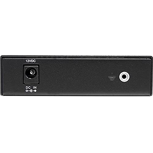 StarTech.com Multimode (MM) LC Fiber Media Converter for 1Gbe Network - 550m Range - Gigabit Ethernet - 850nm - with SFP Transceiver , TAA (ET91000LC2)