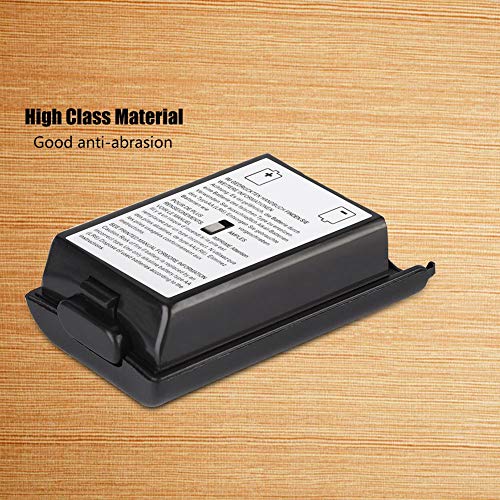 Shell Case Cover Kit, Battery Cover Anti-Abrasion Oil Injection Process Easy to Install for Game Controller(Black)