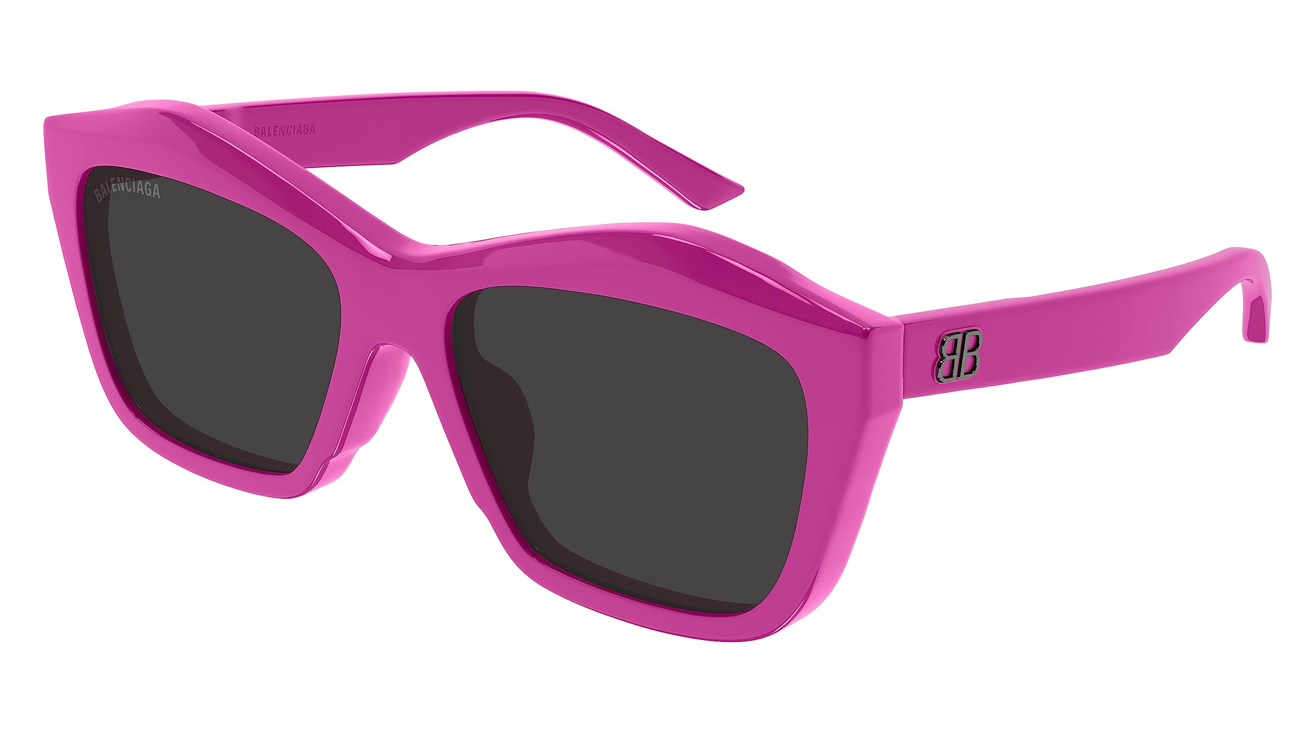 Balenciaga BB0216S Fuchsia/Grey 57/17/145 women Sunglasses