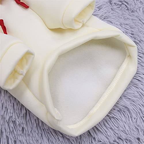 Dog Clothes Large Girl Medium-Sized Cats Dogs Two-Legged Love and Velvet Sweater Dogs Pet Clothes