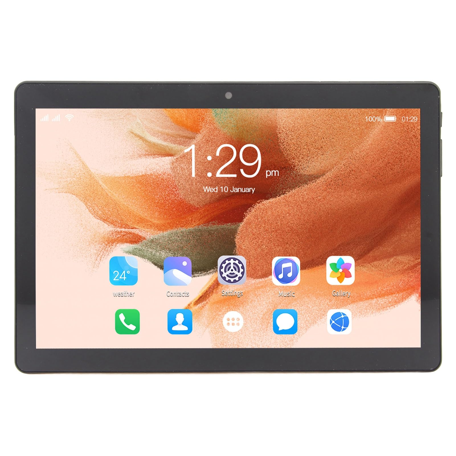 BROLEO HD Tablet 10.1 Inch FHD Dual Camera 5G WiFi 4G LTE Tabletop for School (US Plug)