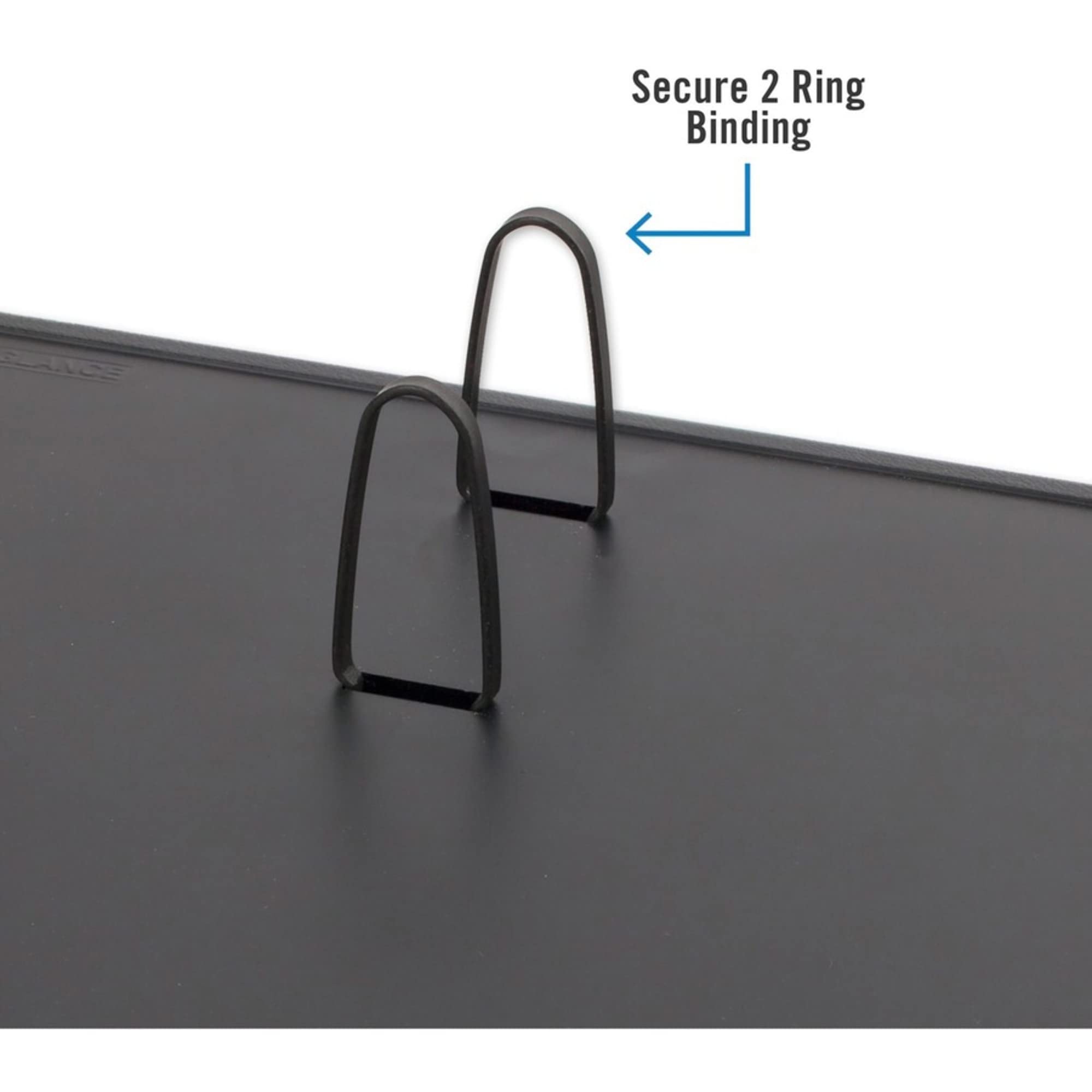 AT-A-GLANCE Desk Calendar Base for Loose-Leaf Refill, 4.5 x 8, Black