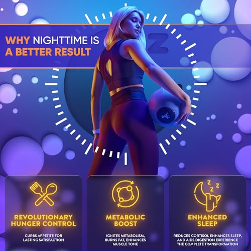 BIOTEQUELAB Night Time Weight Loss Diet Drops - Appetite Control, Fat Burner, Metabolism Booster - Apple Cider Vinegar - Cinnamon - Cayenne Pepper