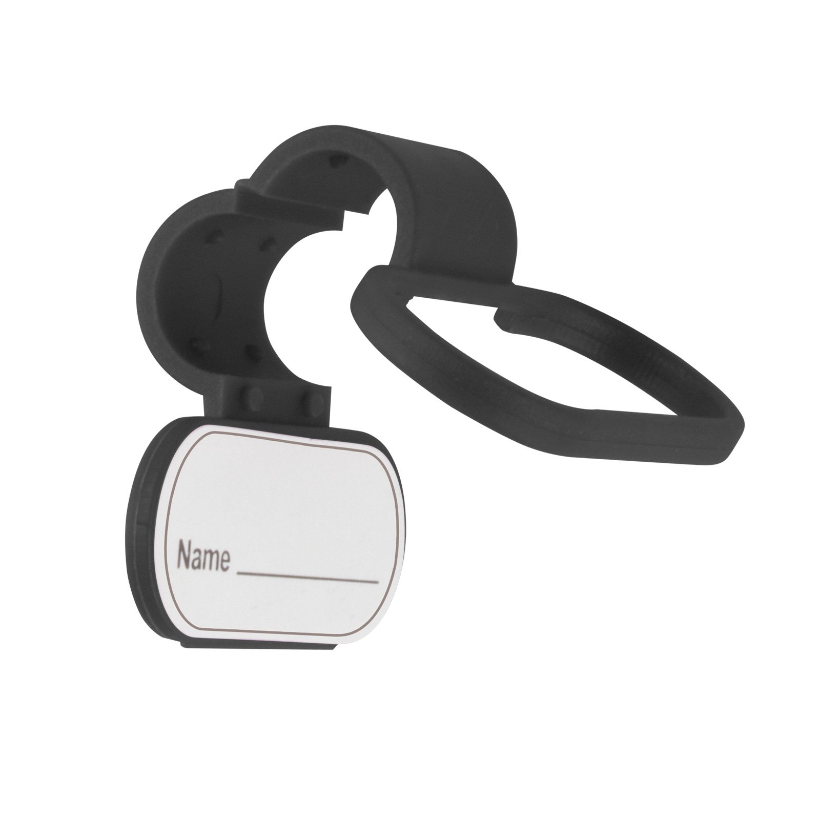 Stethoscope ID Tag-Black