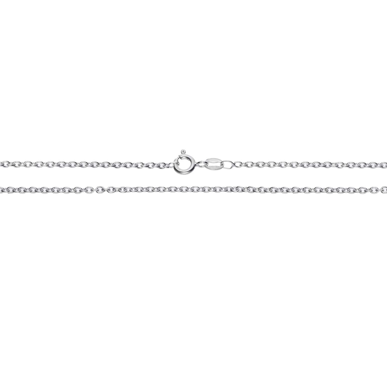 Bling For Your Buck Sterling Silver 2mm Classic Italian Rolo Chain Necklace - 24"