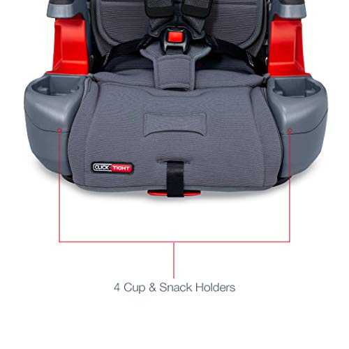Britax Grow with You ClickTight Plus Harness-2-Booster Car Seat, Otto Safewash Fabric