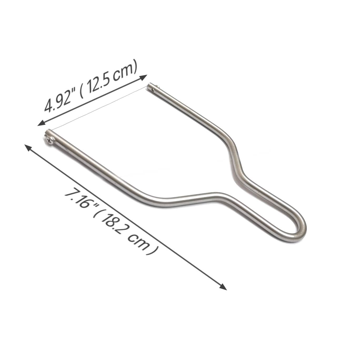 Cheese Slicer & Cheese Cutter Stainless Steel Cheese Slicers with Wire | Cheese Slicer for Block Cheese & Butter Slicer