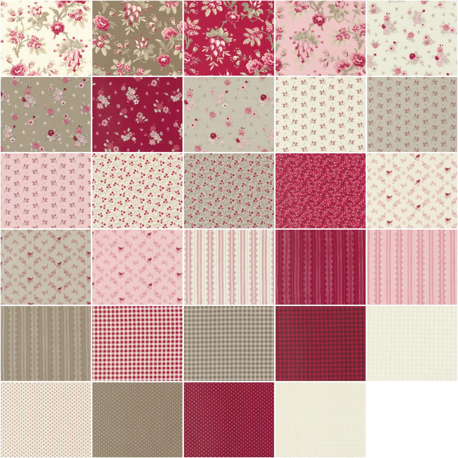 Bunny Hill Designs Sugarberry Jelly Roll 40 2.5-inch Strips Moda Fabrics 3020JR