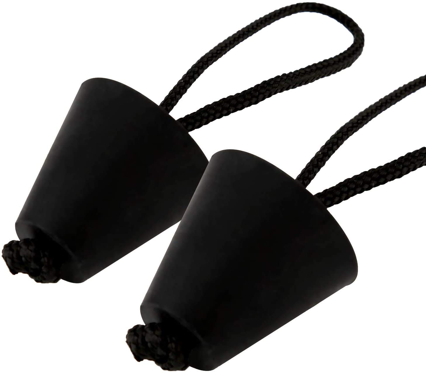 ANING 8PC Universal Kayak Canoe Marine Boat Dinghy scupper Plug,Kayak Scupper Plug Kit, Drain Holes Stopper Kit with Cord Rope