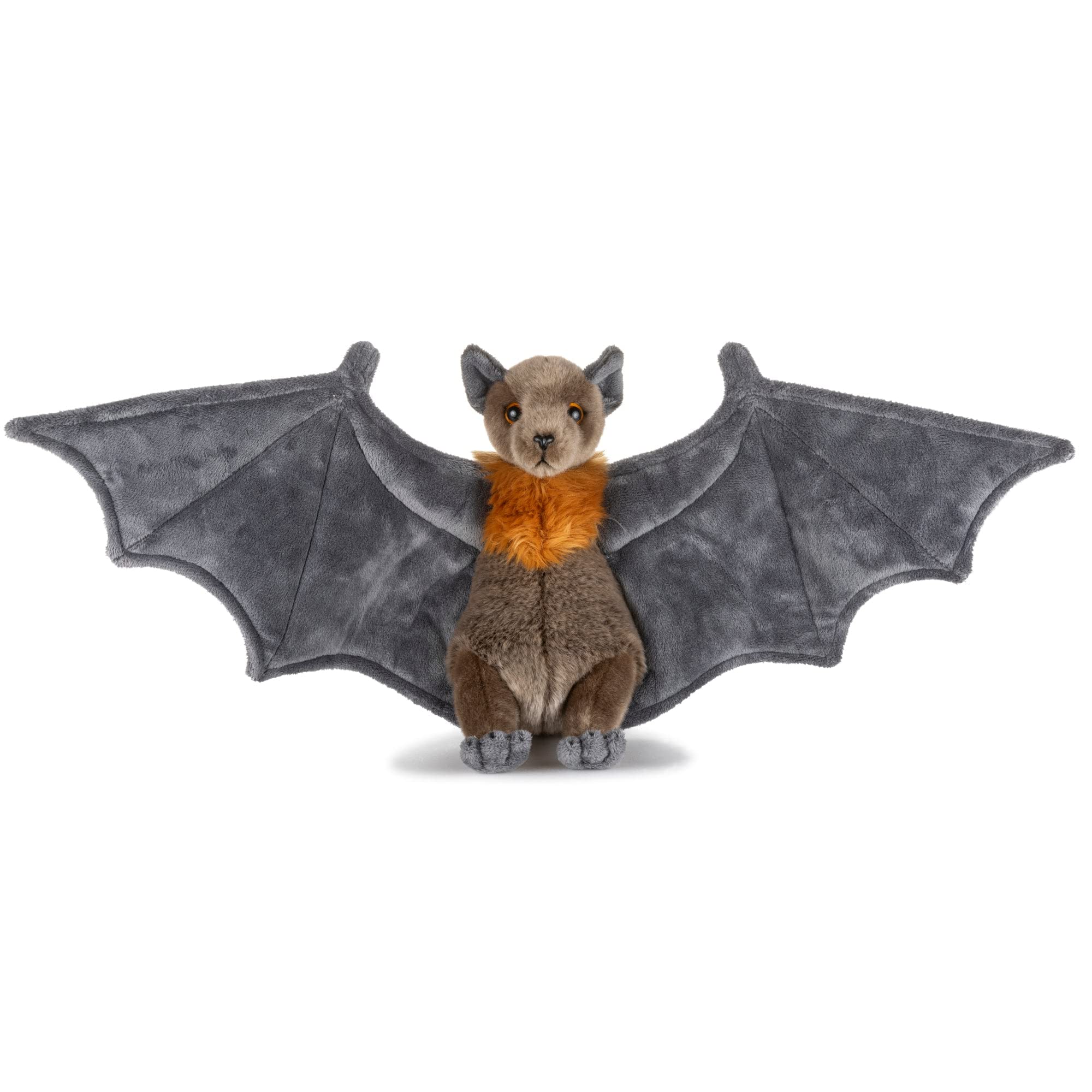 Wildlife Tree 11 Inch Bat Plush - Lifelike Stuffed Animal from The Kingdom Collection, Educational Toy for Nighttime Wildlife Enthusiasts