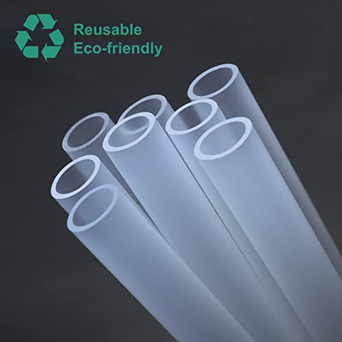 MLKSI Tumbler Set for Stanley Cup Accessories, Including Replacement Straw - Tumbler Lid - Silicone Boot and Brush for Stanley IceFlow Tumbler Stanley Flip Straw Stanley Water Bottle