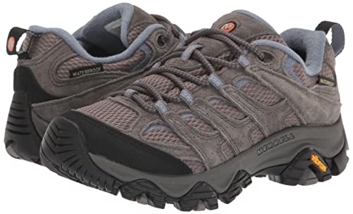 Merrell Women's Moab 3 Waterproof Hiking Shoe, Granite, 7.5