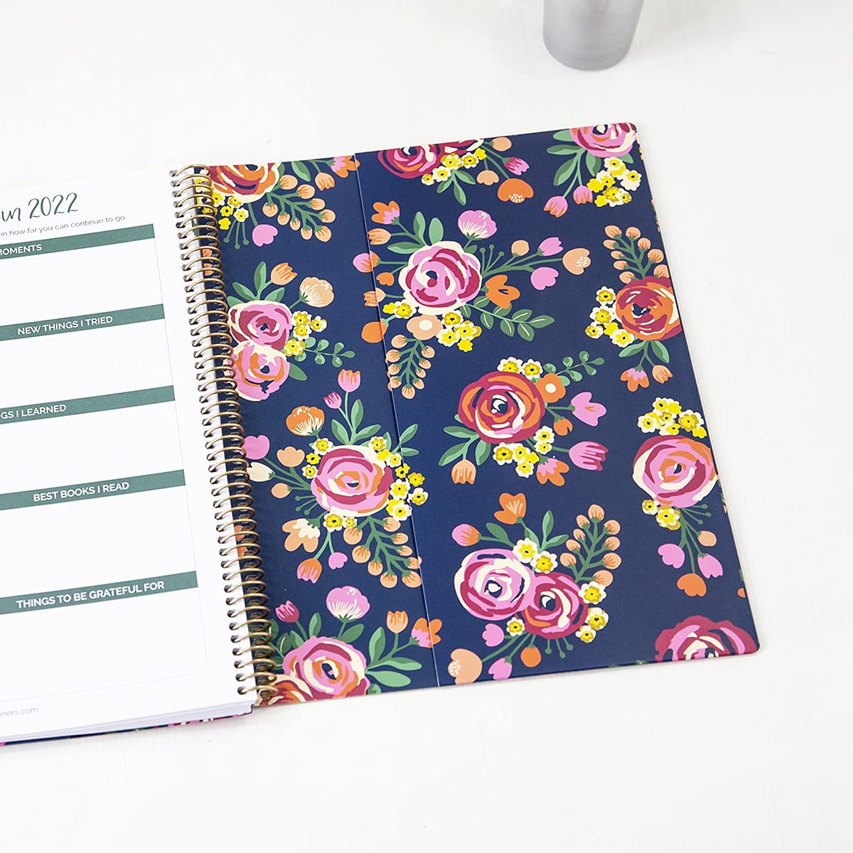 bloom daily planners 2022 (8.5" x 11") Calendar Year Day Planner (January 2022 - December 2022) - Weekly/Monthly Dated Agenda Organizer with Tabs - Be Kind