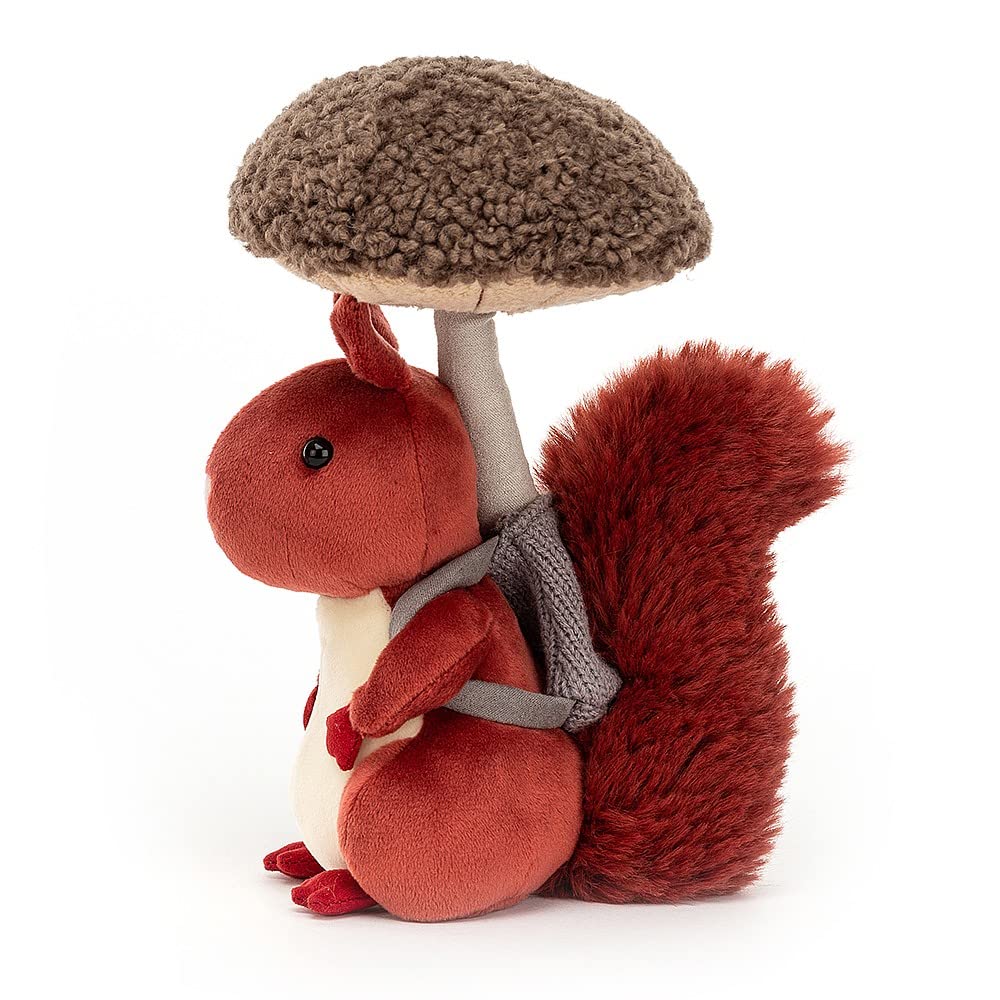 Jellycat Fungi Forager Squirrel Stuffed Animal