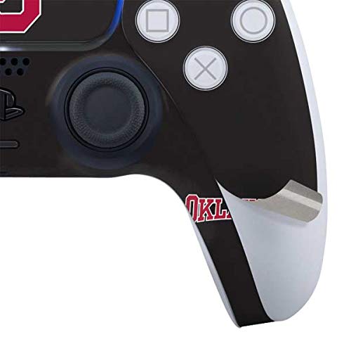 Skinit Decal Gaming Skin Compatible with PS5 Bundle - Officially Licensed University of Oklahoma Sooners Black Design
