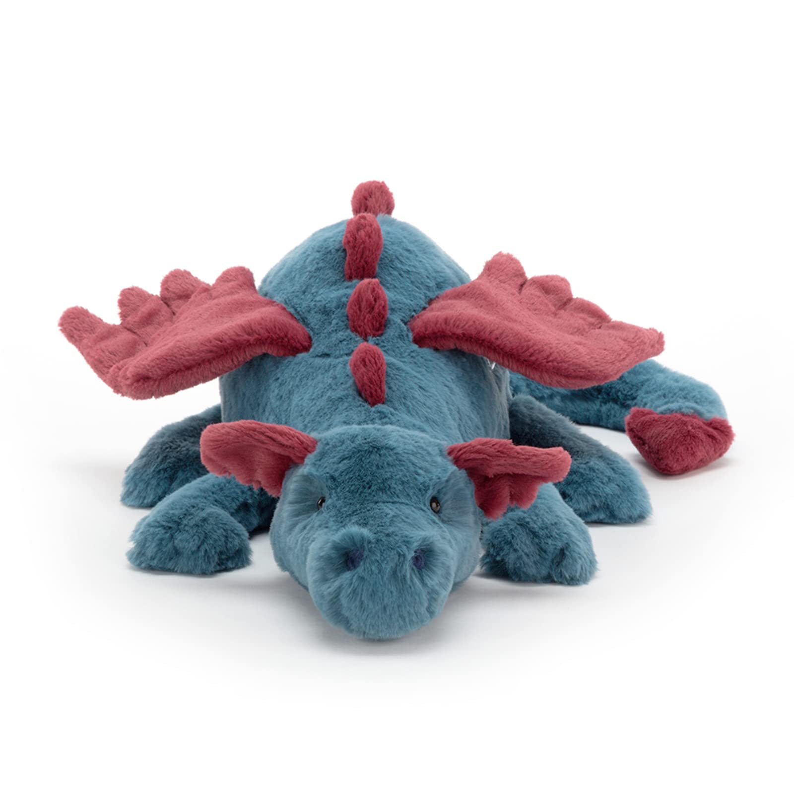 Jellycat Dexter Dragon Stuffed Animal, Large 19 inches | Mythical Plush Toy | Classic Children's Gift