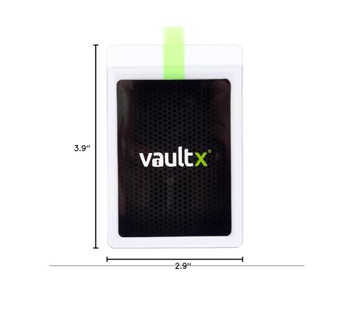 Vault X Semi-Rigid Card Holders for Trading Cards & Sports Card Grading submissions (50 Pack)