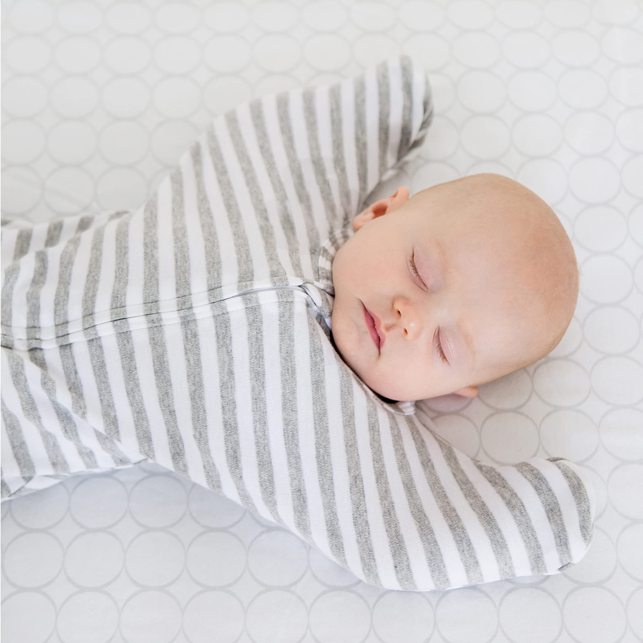 SwaddleDesigns Baby/Toddler Crib Sheet, Softest Cotton Flannel, Made in USA, Brown Polka Dots on Pastel Pink