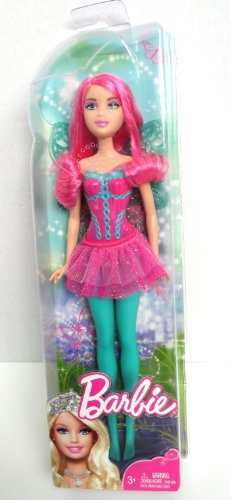 Fashion Fairy Barbie Doll Pink Hair