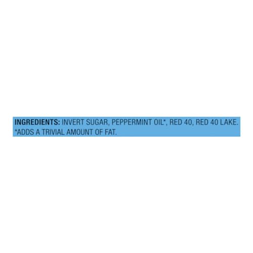 Brach's Bobs Sweet Stripes Soft Peppermint Candy, Individually Wrapped Pieces, 3.9 Lb Tub (350 Count)