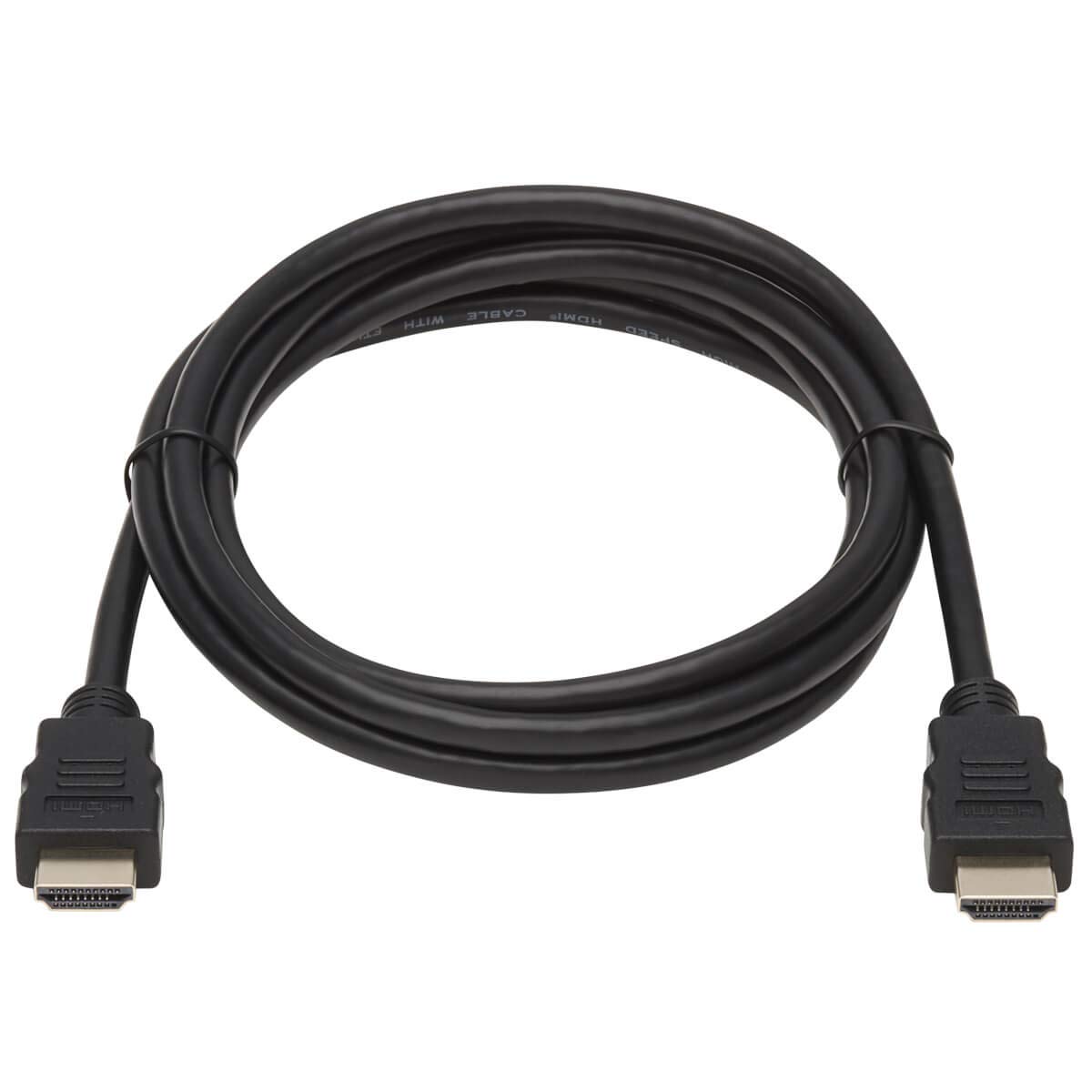 Tripp Lite High Speed HDMI Cable with Ethernet, Ultra HD 4K x 2K, Digital Video with Audio (M/M), 6-ft. (P569-006),Black