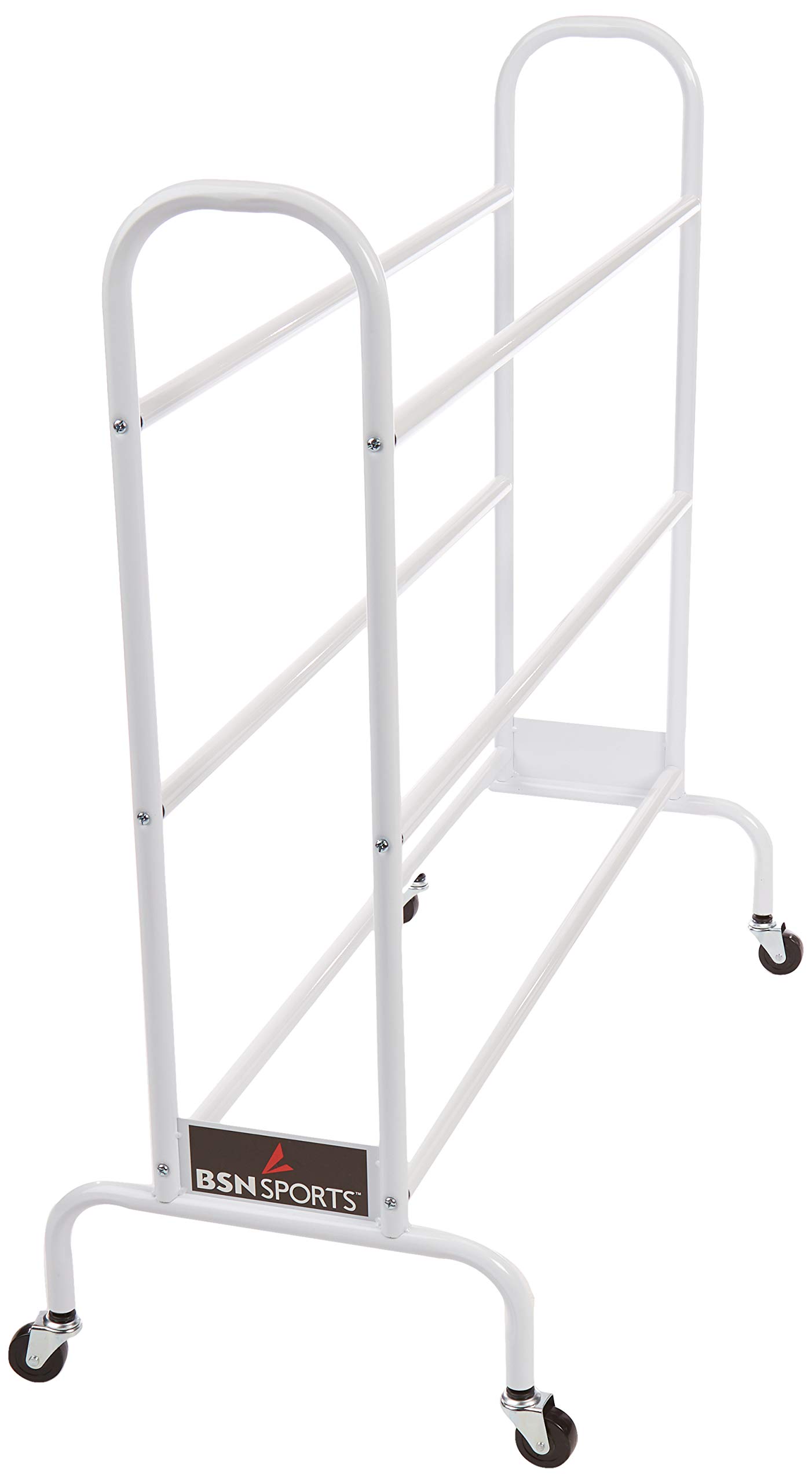 Ball Cart Wide Base (12 Balls), Color-White
