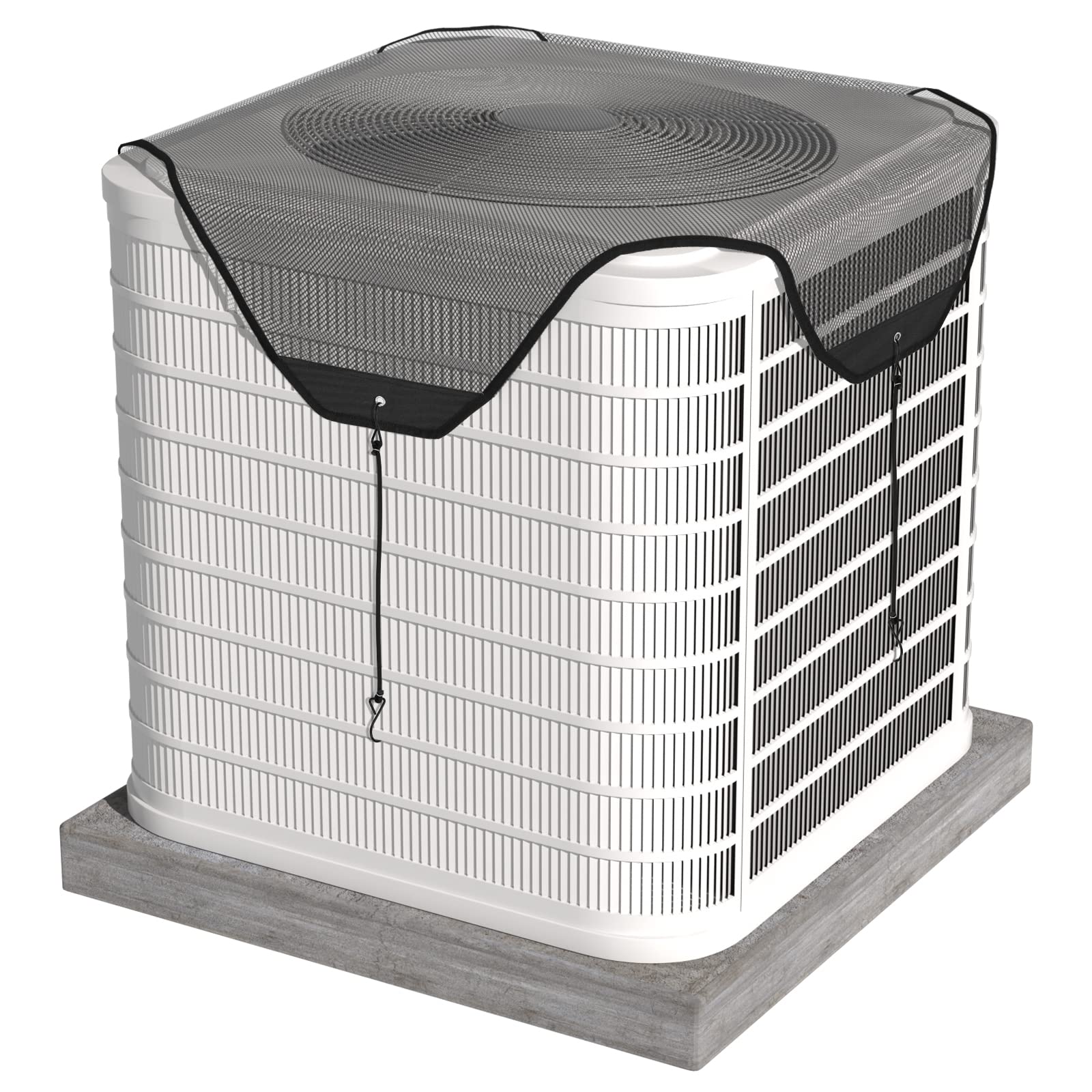 BEWAVE Air Conditioner Cover for Outside Units, 36"X36" Condenser Covers All Seasons Outdoor Central AC Cover Defender